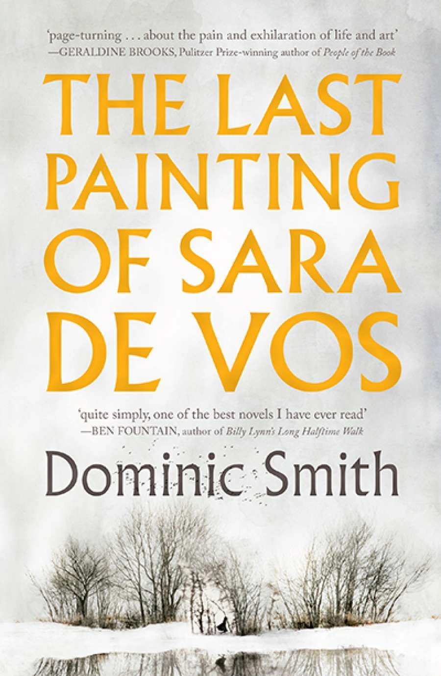 Kerryn Goldsworthy reviews 'The Last Painting of Sara de Vos' by ...